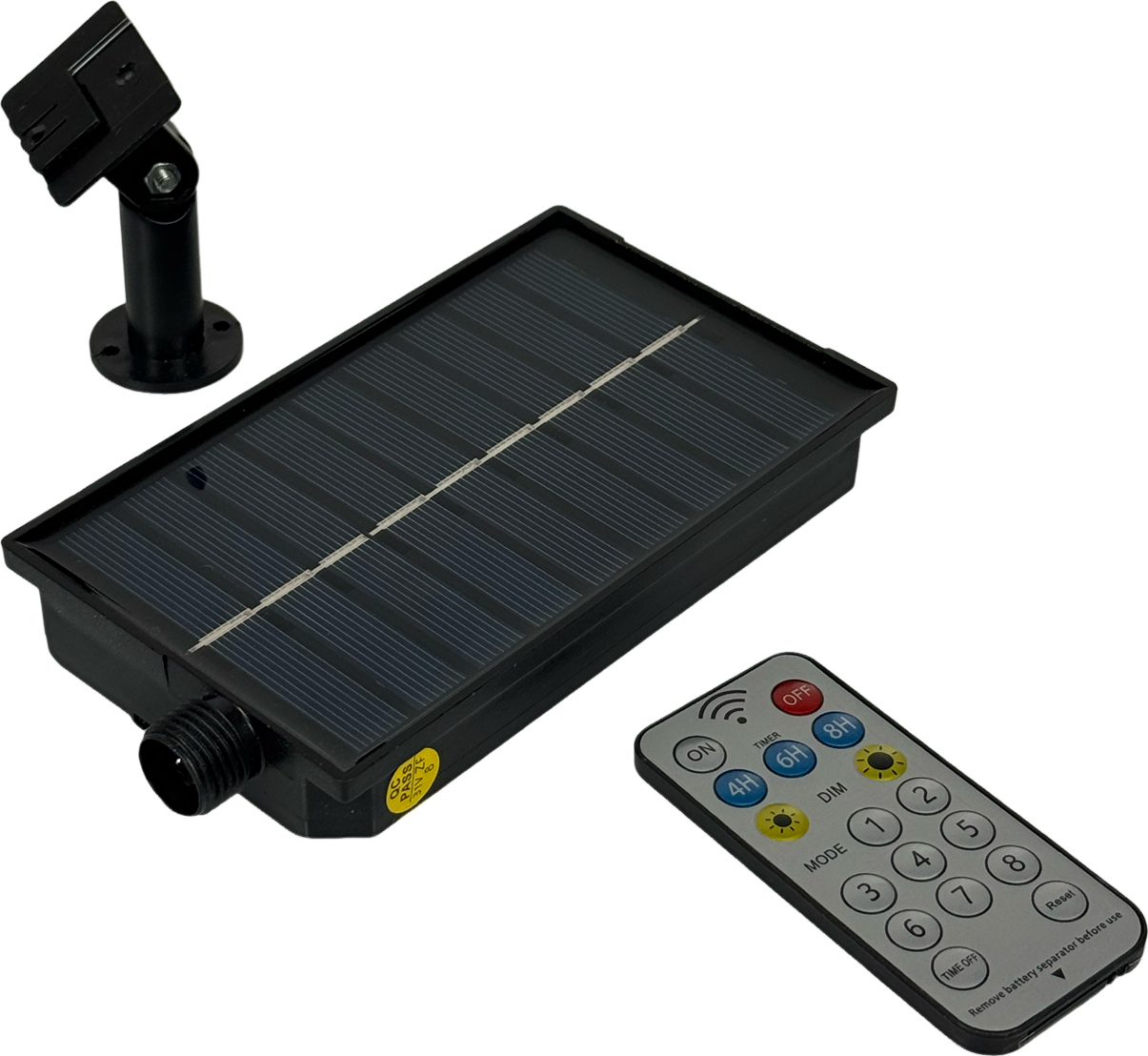 Venkovní LED solární vánoční řetěz - ježek 250 LED/10 m s propojovacím systémem, ovladačem ...